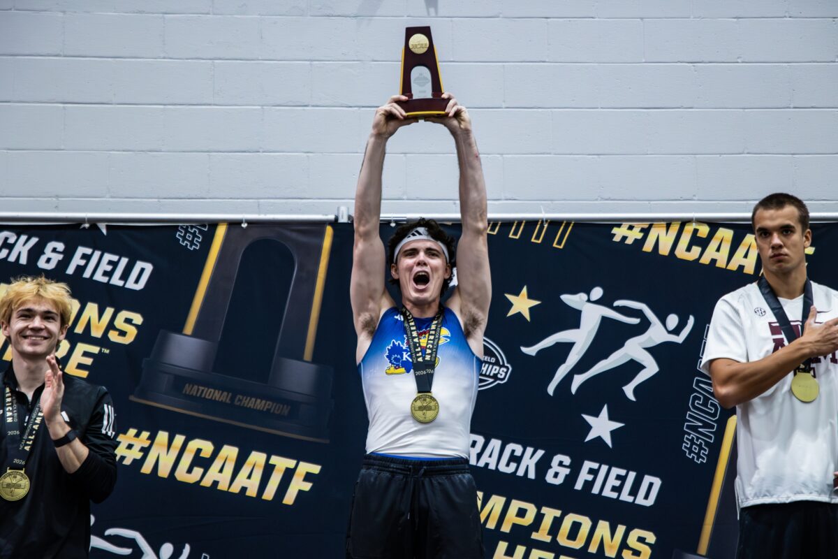Barkdull wins indoor national title in pole vault - KU Sports